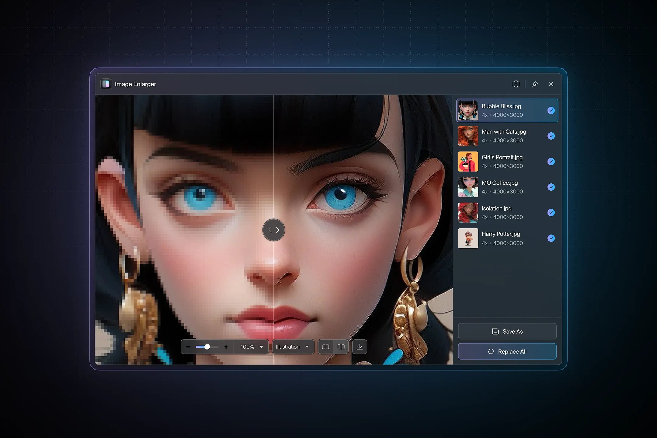 AI Image Enlarger | Eagle Community