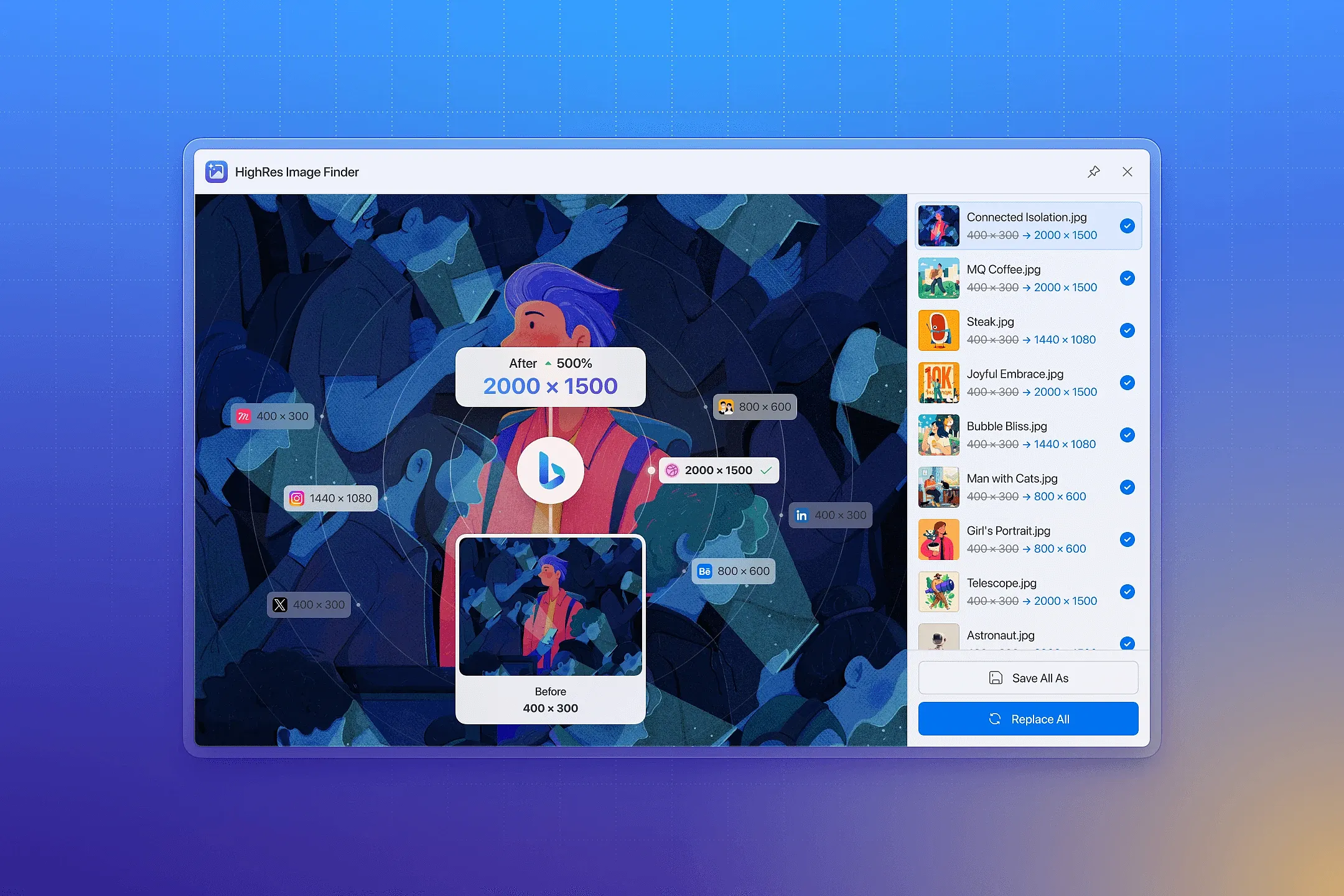 HighRes Image Finder | Eagle Community